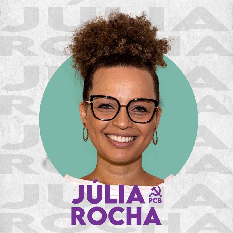 Júlia Rocha - 2100 - Candidata a Deputada Federal - PCB